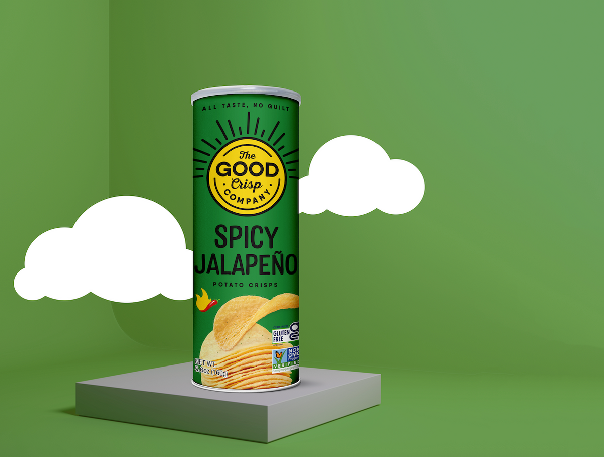 Spicy Jalapeño Gluten Free Chips (8 Pack) - The Good Crisp Company